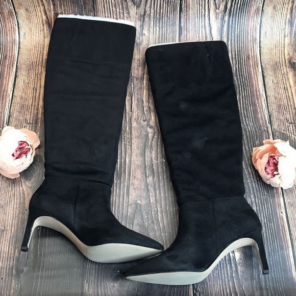 BCBGeneration | Shoes | Bcbgenerationblack Synthetic Fiber Boots | Poshmark